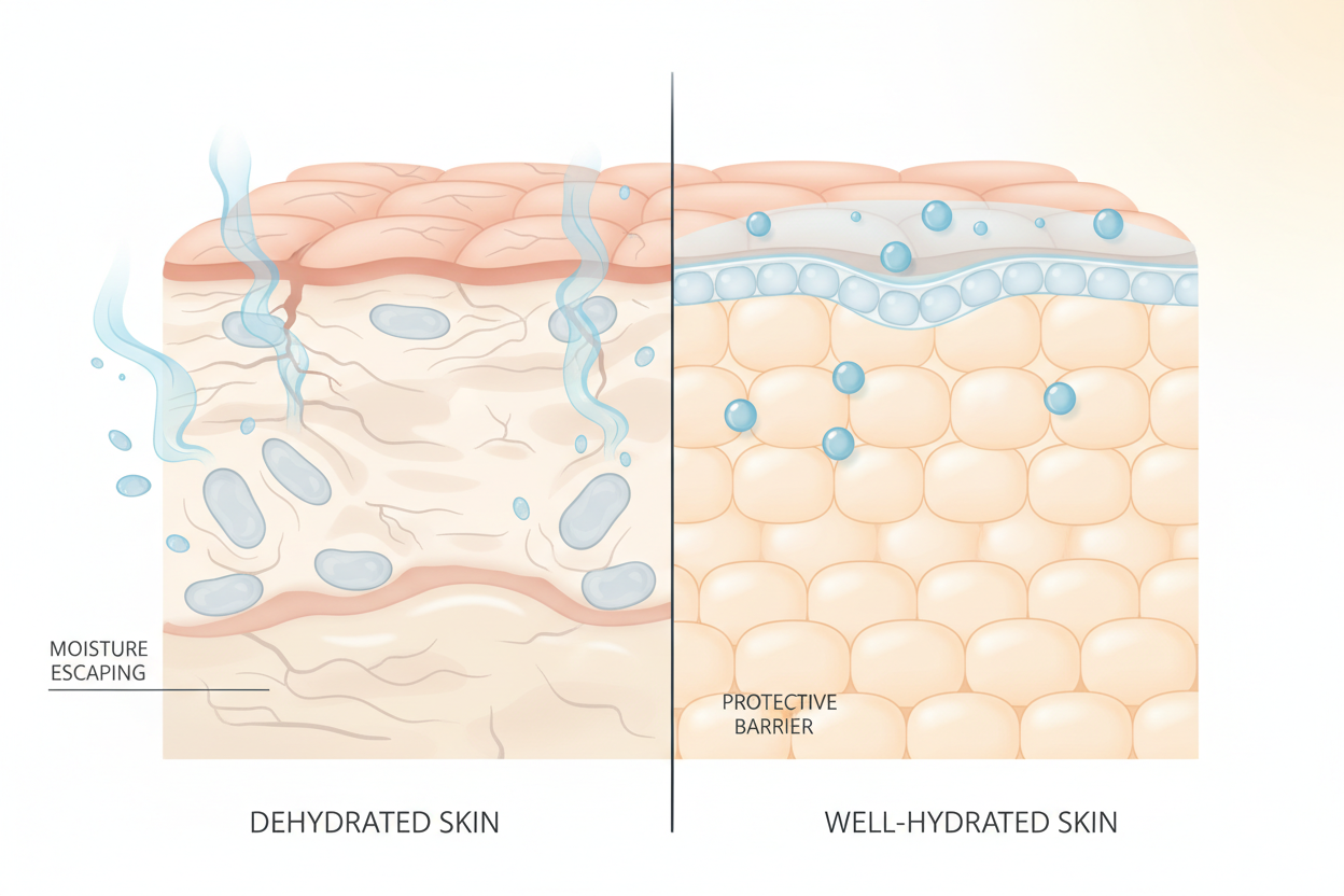 Why Skin Loses Moisture — And How to Protect It – Butterè Skin